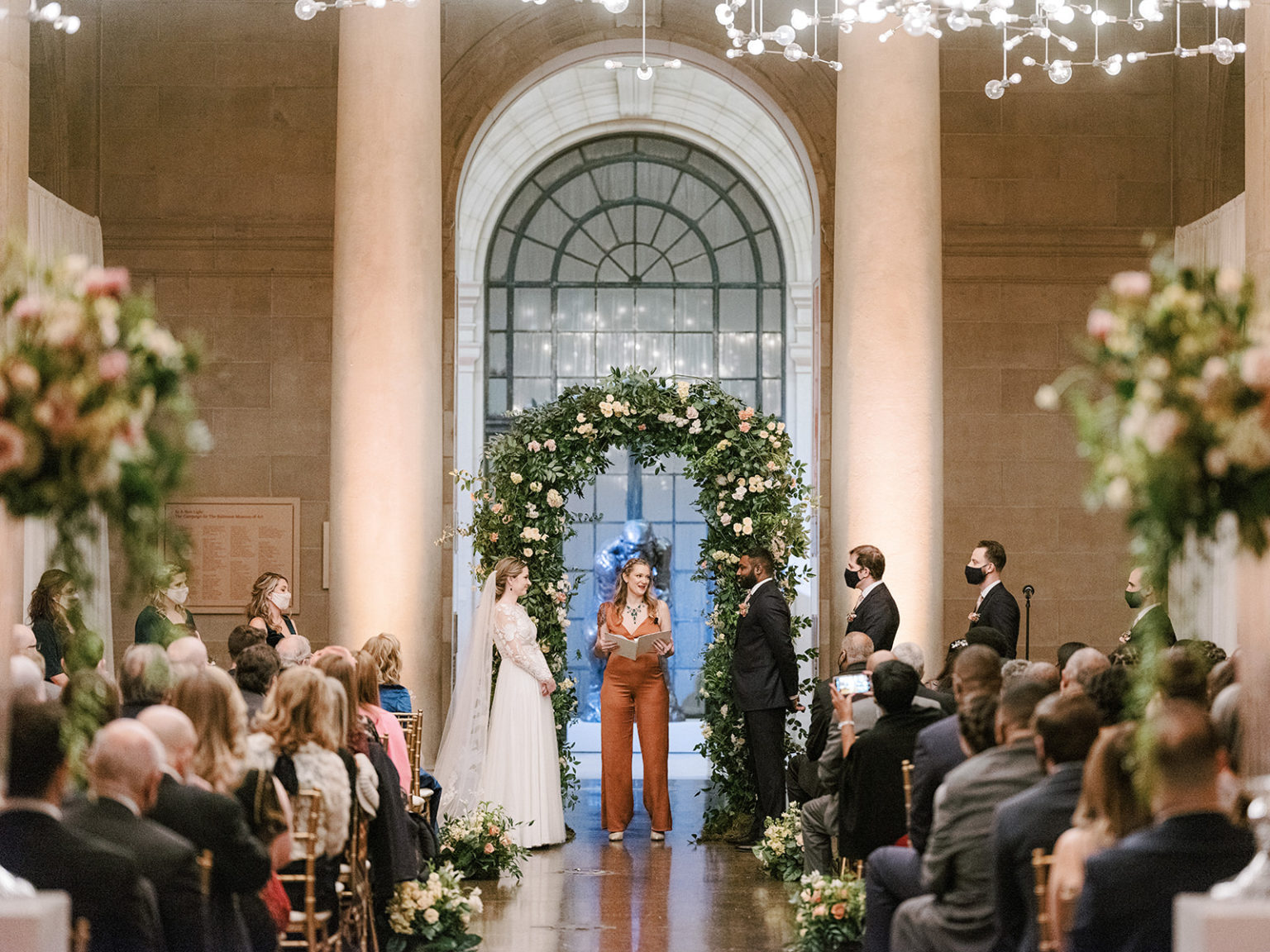 A Classics-Inspired Fairytale Wedding at The Baltimore Museum of Art — Kerry and Morgan ...